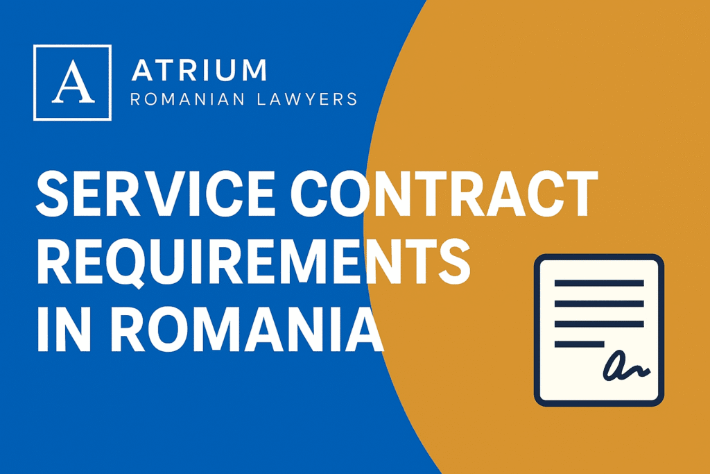 Service Contract Requirements Romania: What Every Provider Must Include ...